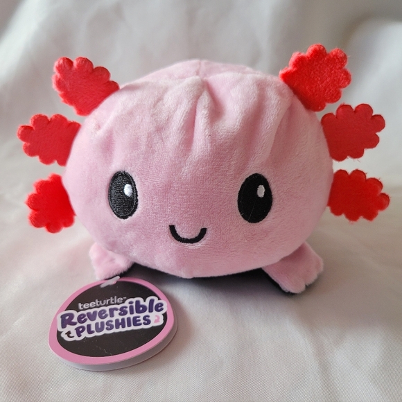 Teeturtle | Toys | Teeturtle Reversible Axolotl Plushie | Poshmark